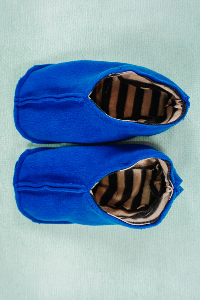 Free Slipper Sewing Pattern for Men • Heather Handmade