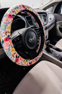 How to Sew a Steering Wheel Cover • Heather Handmade
