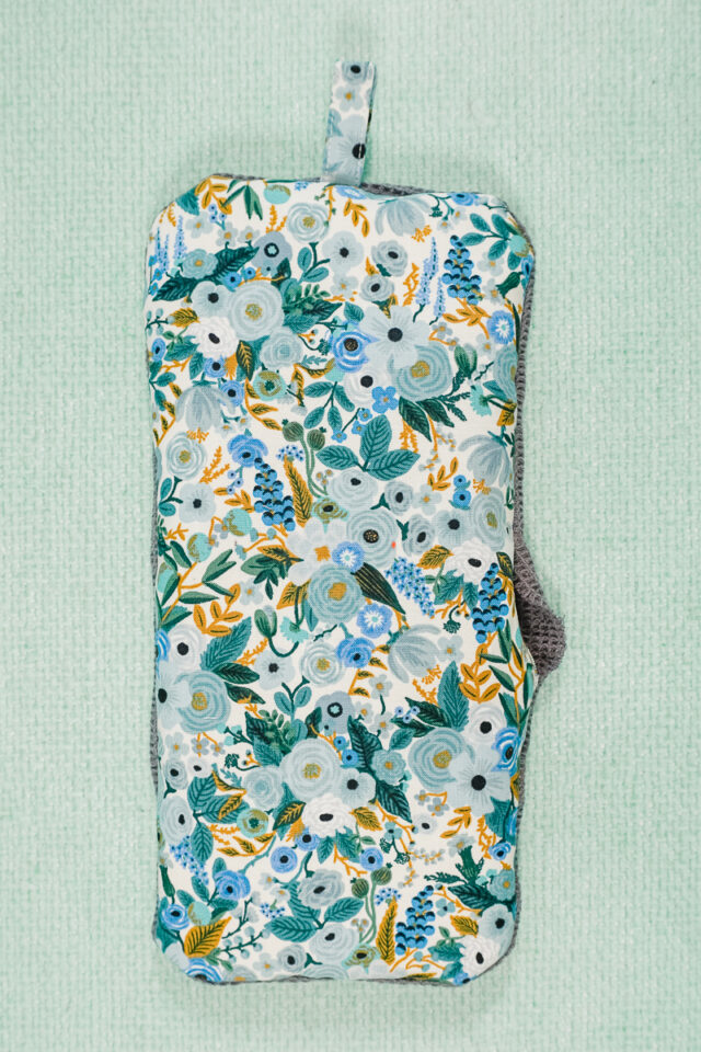 DIY Floor Foot Mop for Cleaning Quick Spills • Heather Handmade