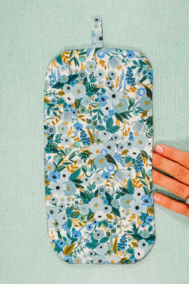 DIY Floor Foot Mop for Cleaning Quick Spills • Heather Handmade