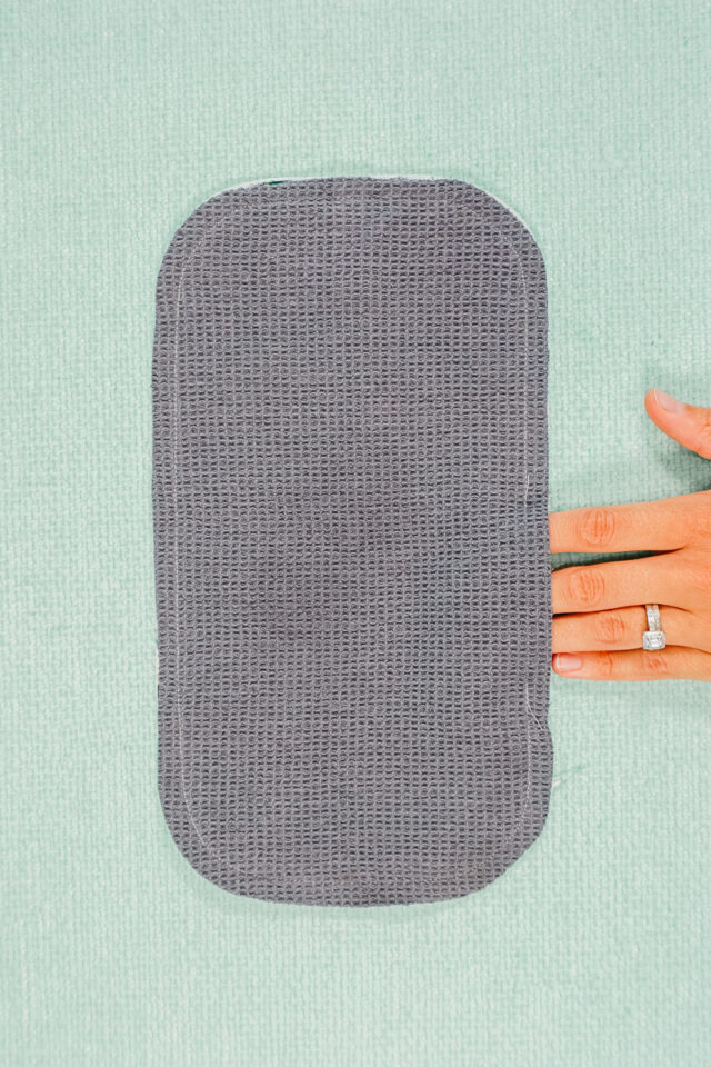 DIY Floor Foot Mop for Cleaning Quick Spills • Heather Handmade