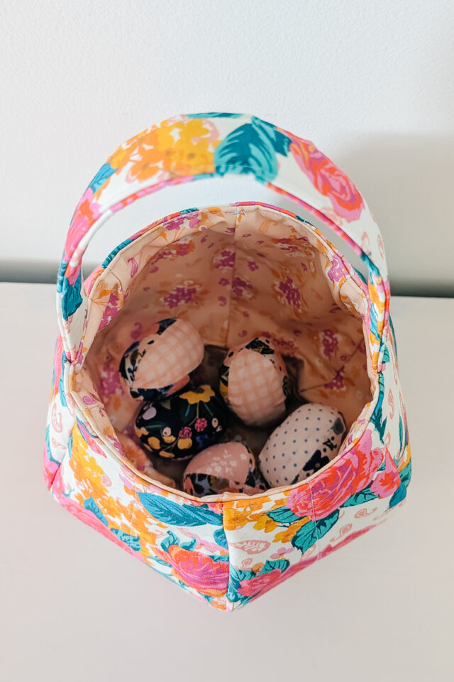 Free Easter Basket Sewing Pattern • Heather Handmade